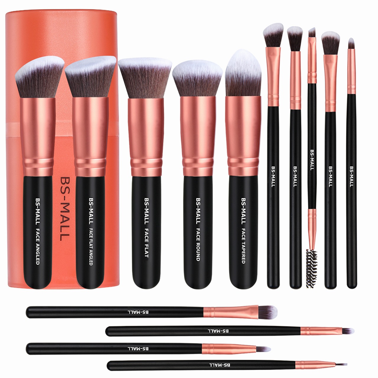 BS-MALL Premium Synthetic Powder Makeup Brush Set - BS MALL